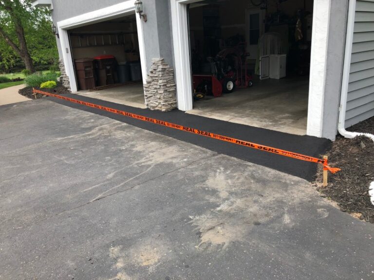 Sunken Garage Apron Repair | Real Seal